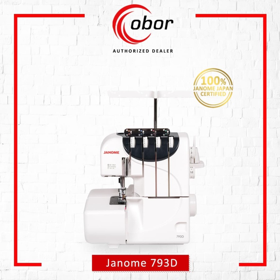 Janome 793D – mesin obras – Obormachinery.com